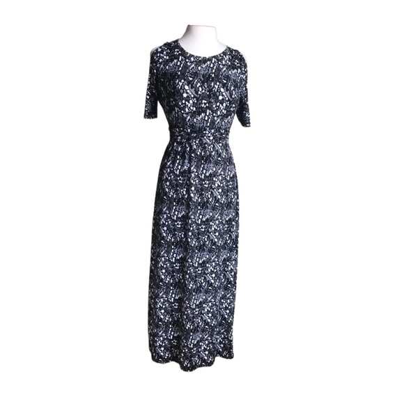 new directions | Dresses | New Directions Black White Petite Maxi Dress ...